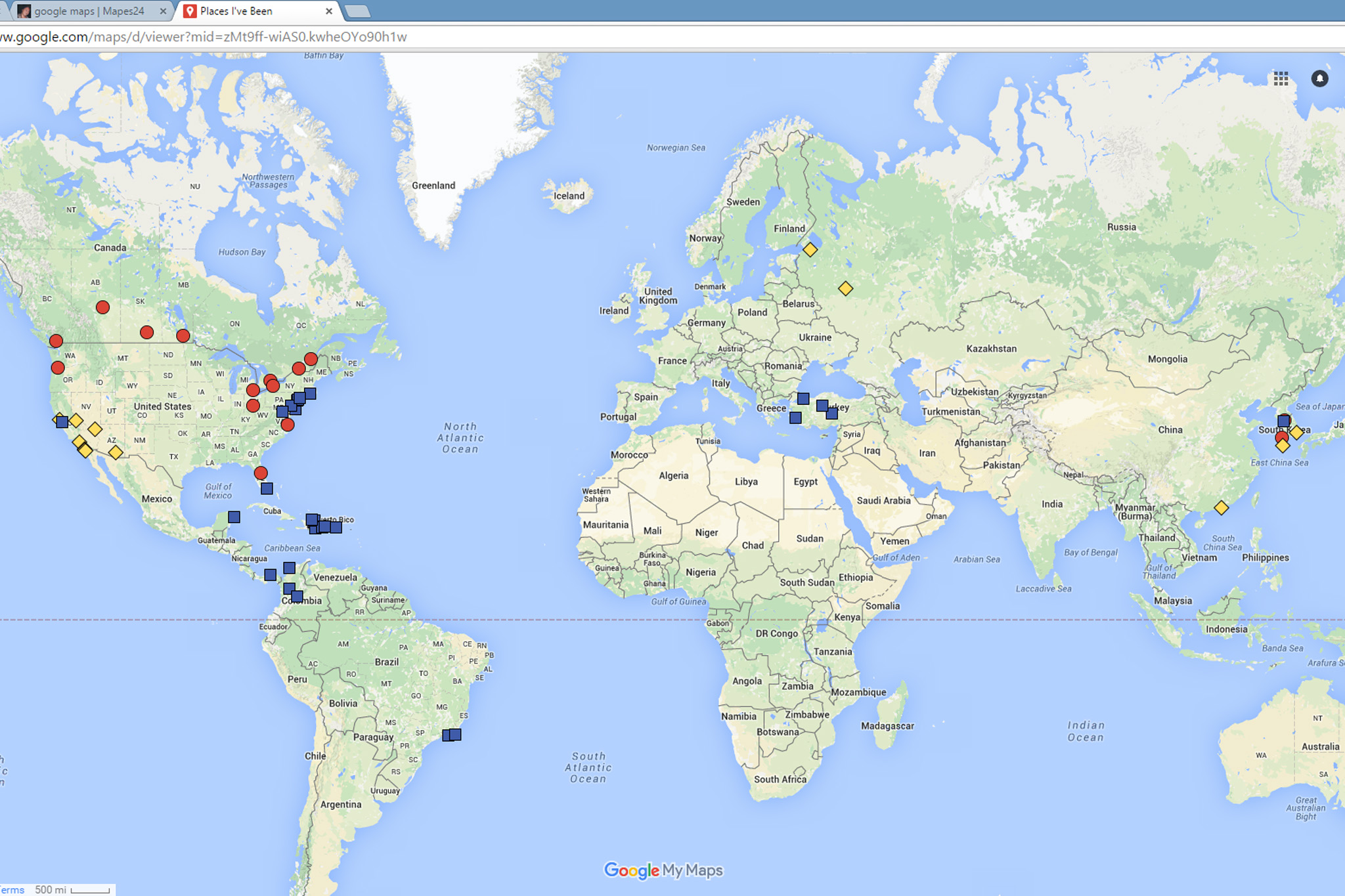 Organizing Your Wanderlust with Google Maps – Mapes24